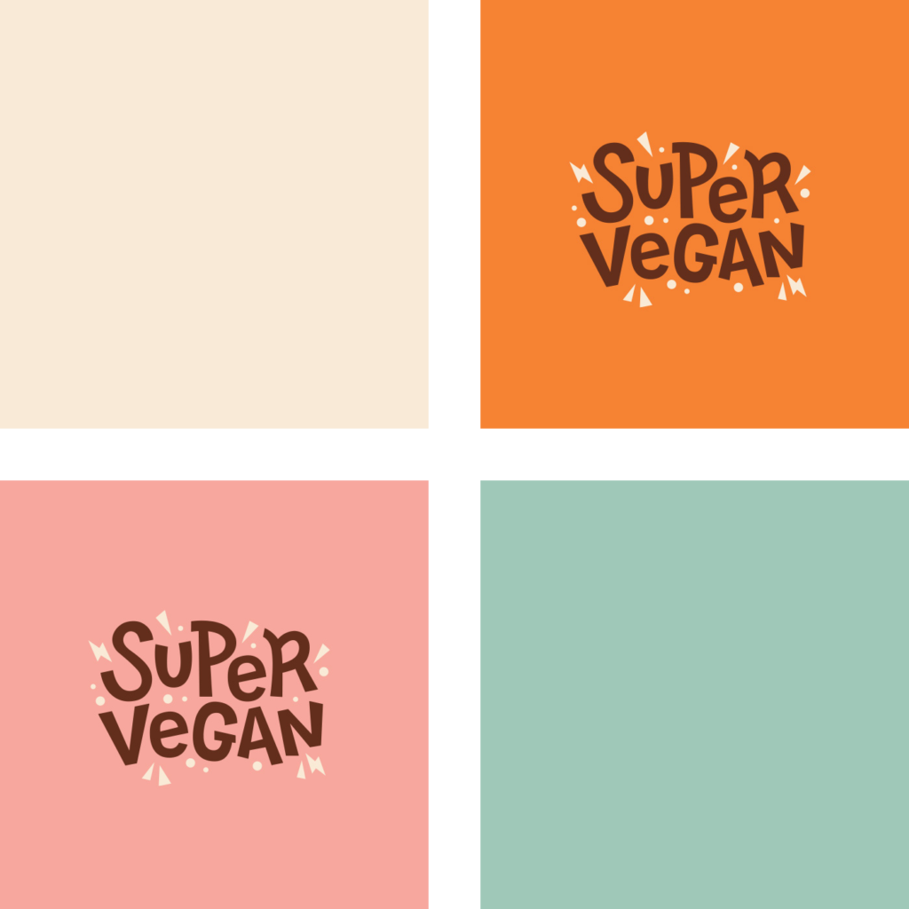 Branding e Marca para os Chocolates Super Vegan - Carinhas